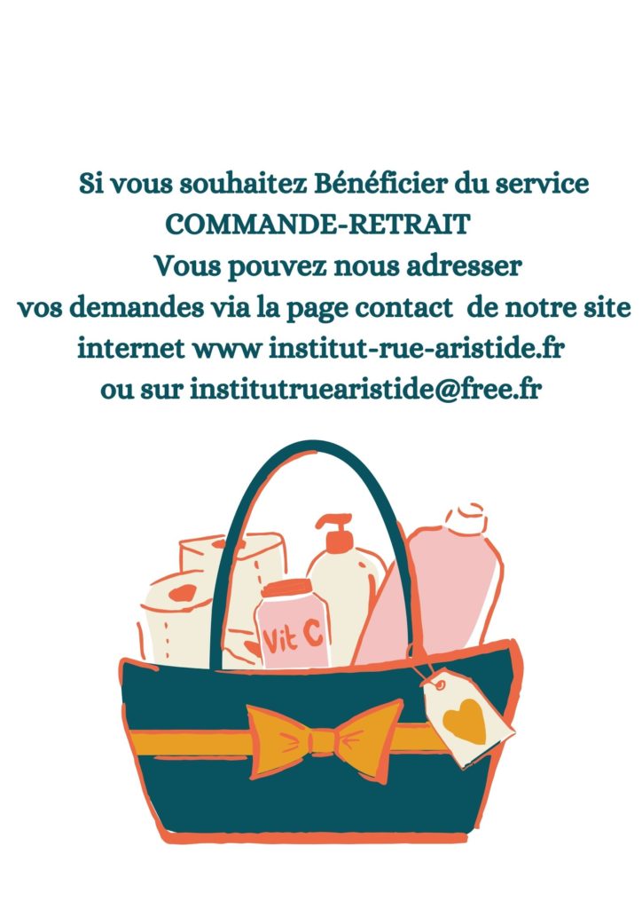 Retrait commande • L'Institut Rue Aristide • REZÉ